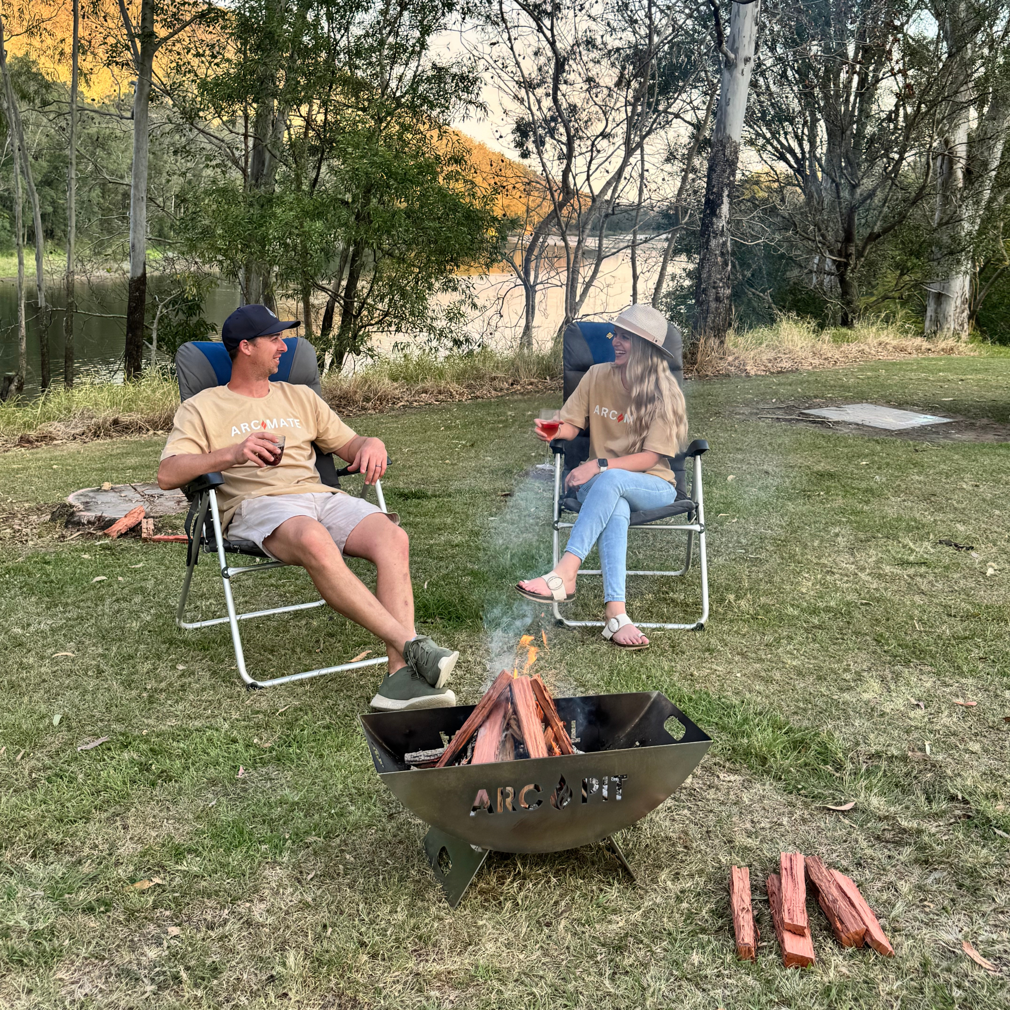 ArcPit - Portable Fire Pit & BBQ