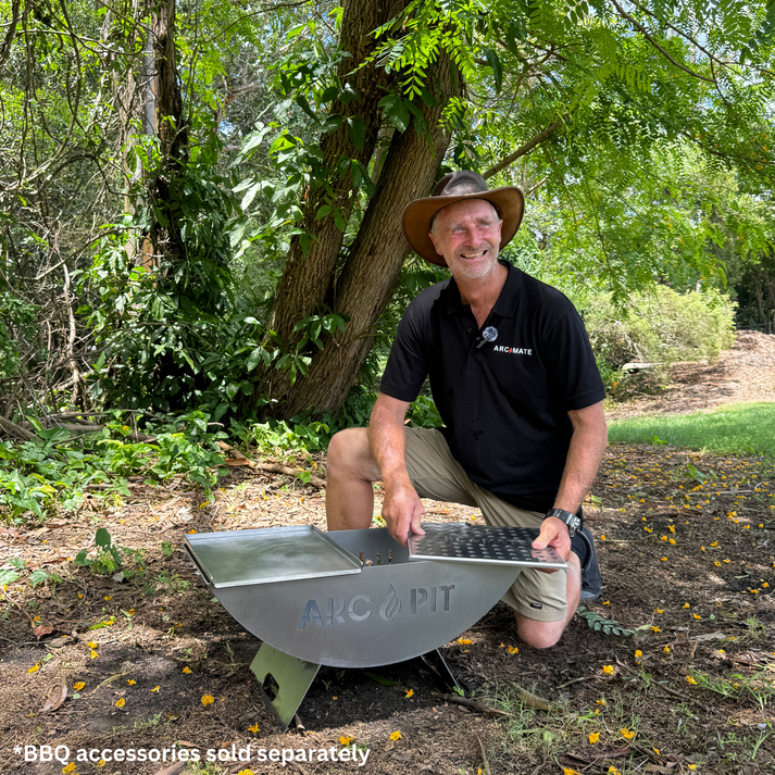 ArcPit | Save time & space with your camp fire set up – ArcMate Pty Ltd