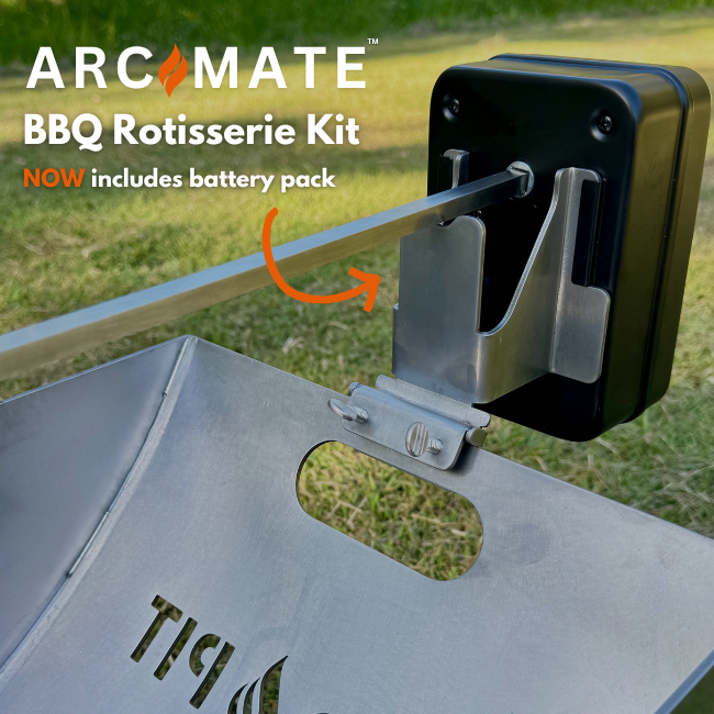 ArcMate BBQ Rotisserie Battery Kit