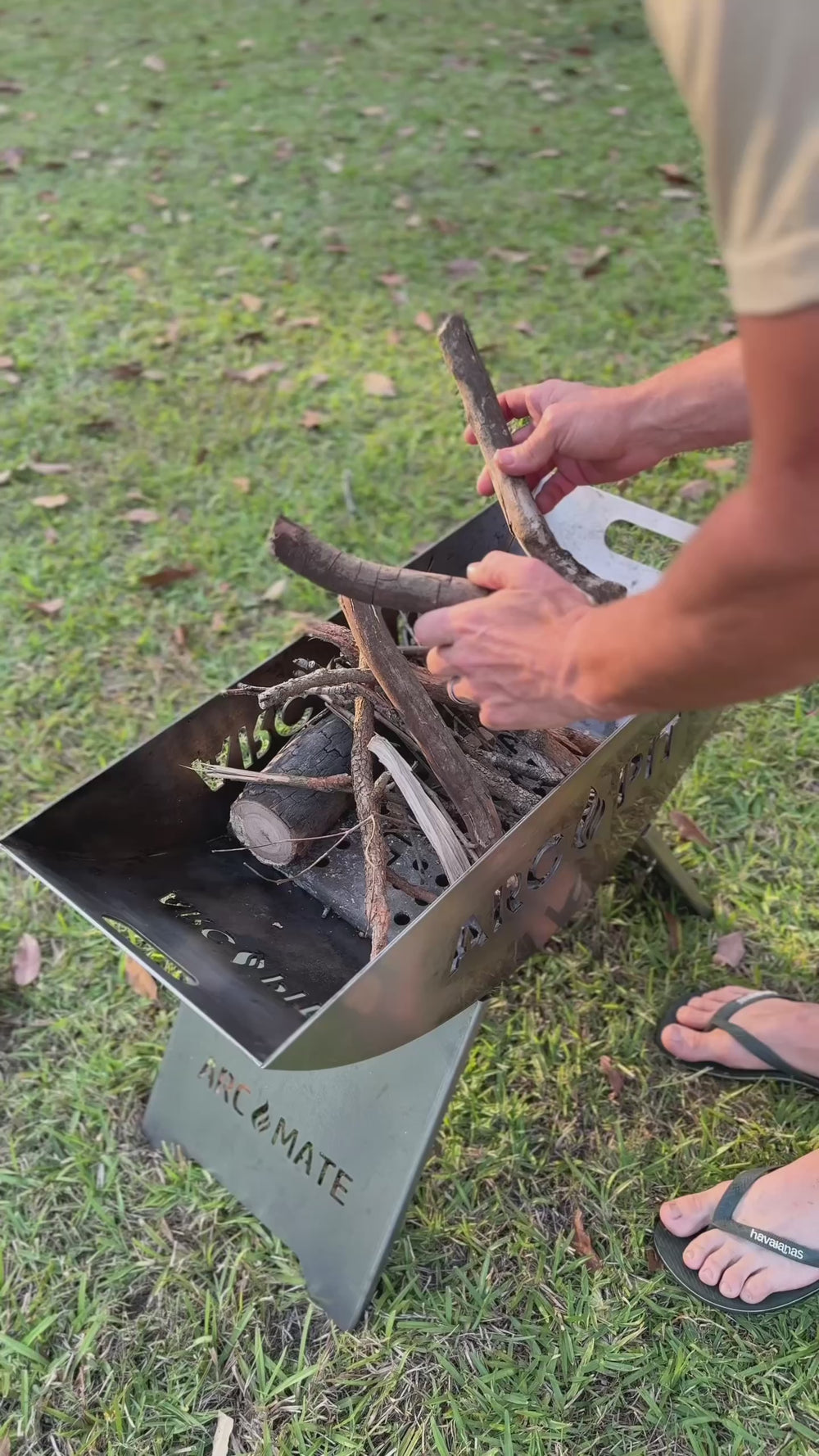 ArcPit - Portable Fire Pit & BBQ