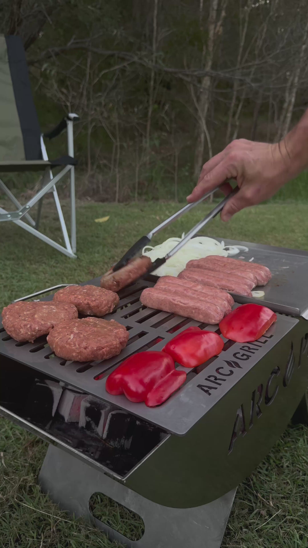 ArcPit - Portable Fire Pit & BBQ